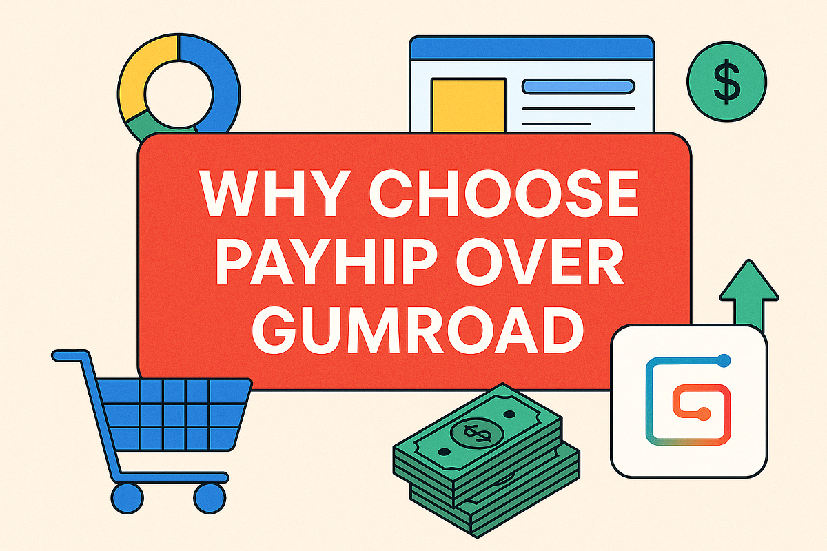 Why Choose Payhip Over Gumroad: A Creator’s Honest Breakdown | Medium