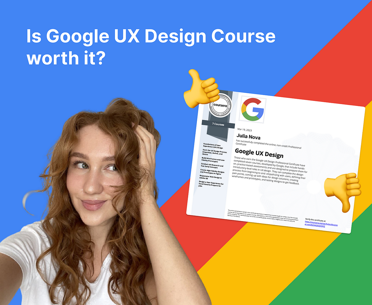 Best Google UX Design Certificate | by Inspiry | Medium