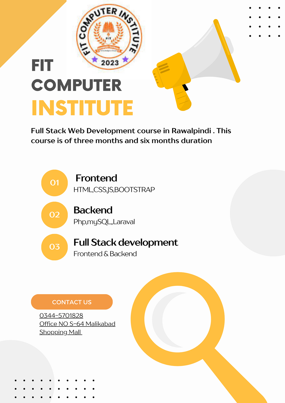 Web development Course in Rawalpindi | by Maryam's Collection | Medium