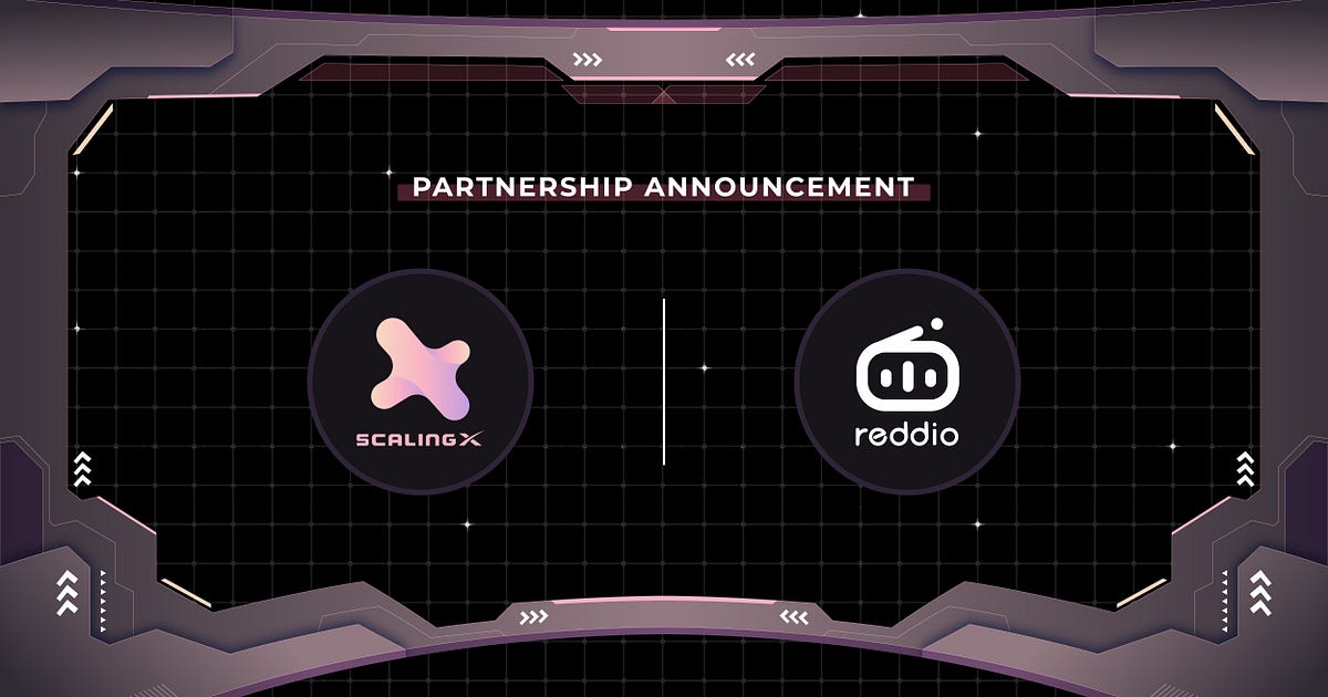 ScalingX Partners with Reddio to Incubate Web3 Startups | by ScalingX ...