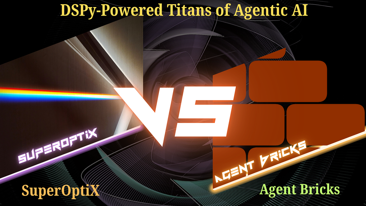 SuperOptiX vs Agent Bricks: DSPy-Powered Titans of Agentic AI | by Shashi Jagtap | Superagentic ...