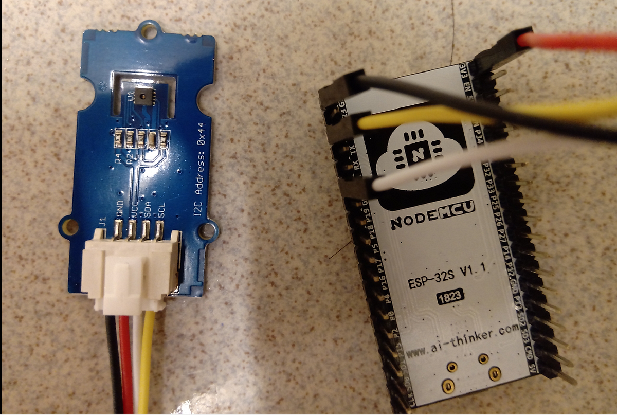 物聯網應用 — ESP32 使用 SHT31 溫濕度感測器. SHT31是Sensirion公司生產的溫濕度感測器… | by sepfy | Medium