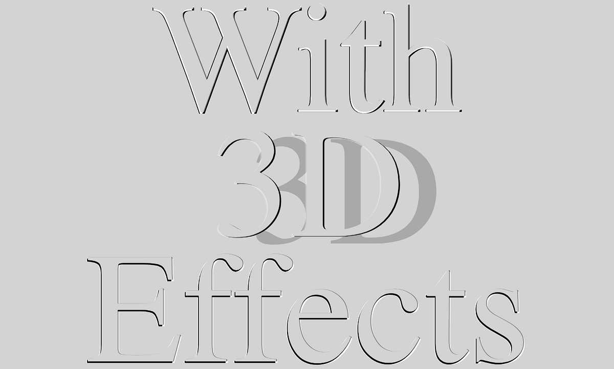 Add 3D Effects to Your Text with CSS | by aliceyt | The Startup | Medium
