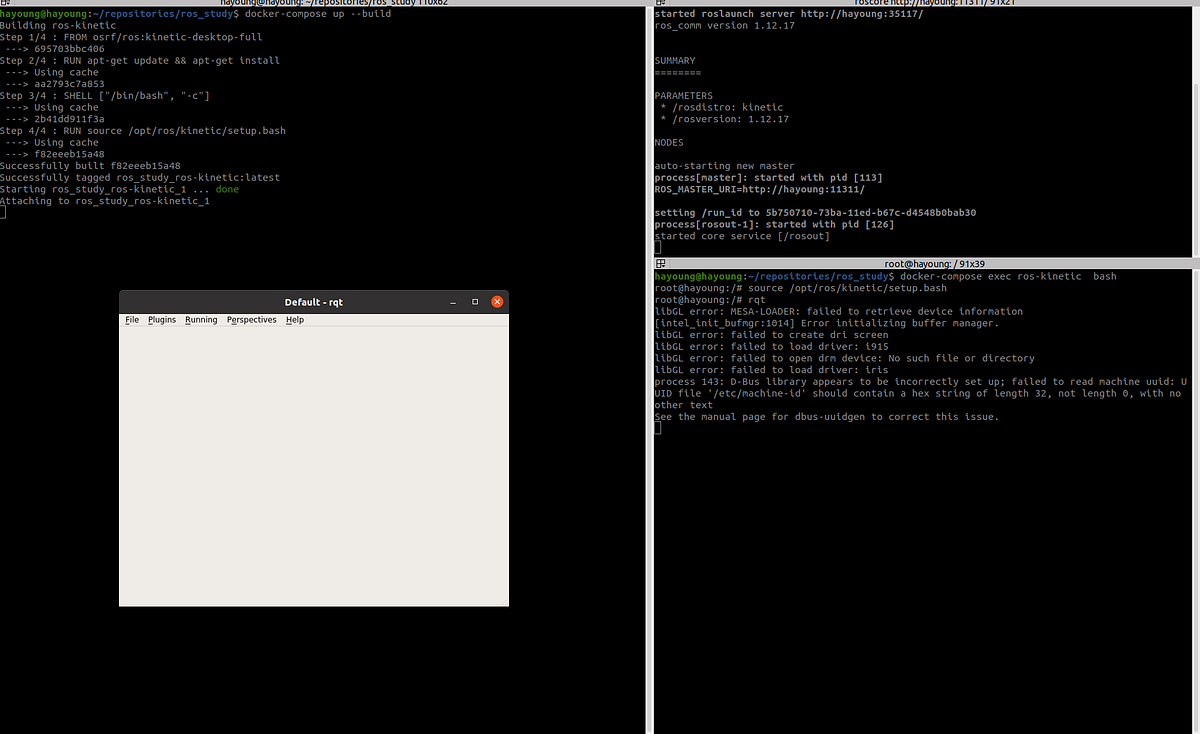 Creating ROS env with Docker. I am going to share how I setup ROS… | by Hayoung Lee | hayoung ...