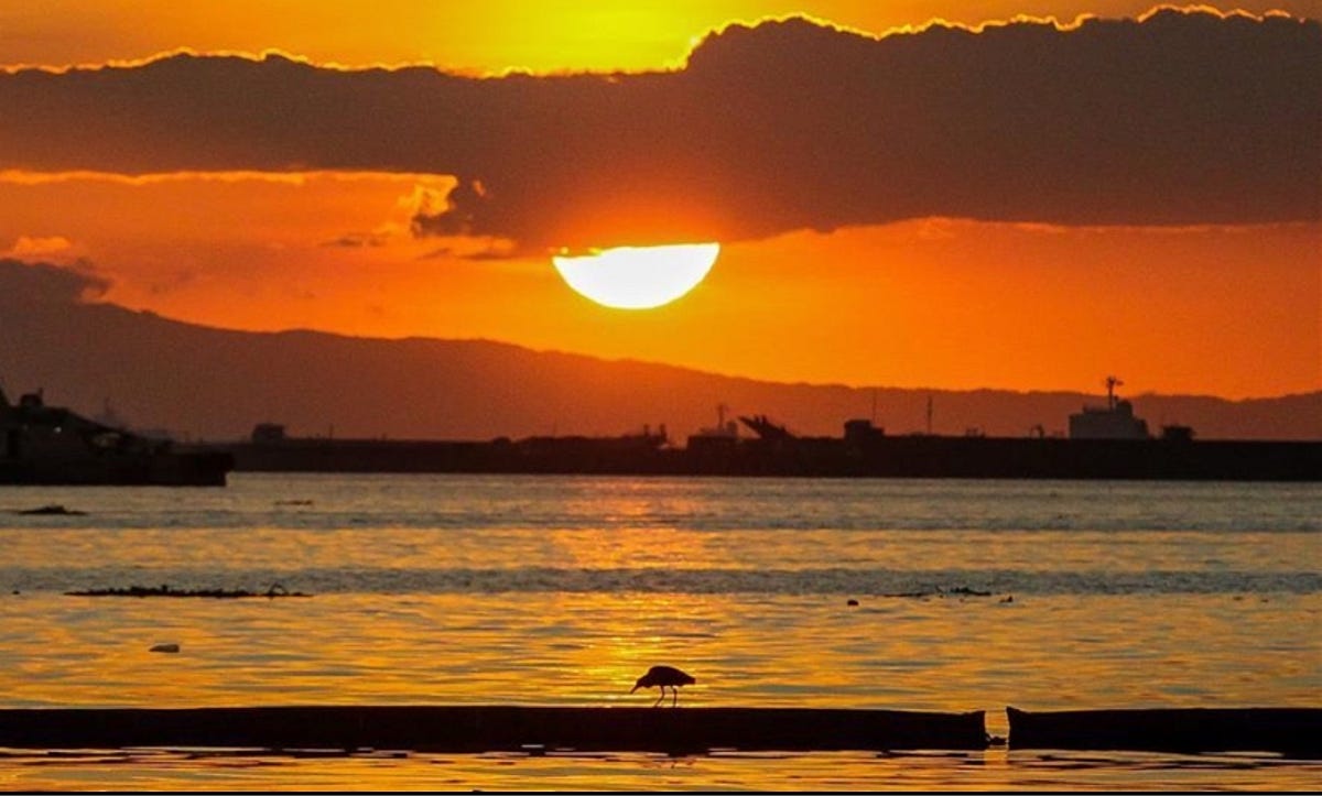 The Beauty of the Sunset Reminds Me of God | by GESS-032 Rajaa H ...