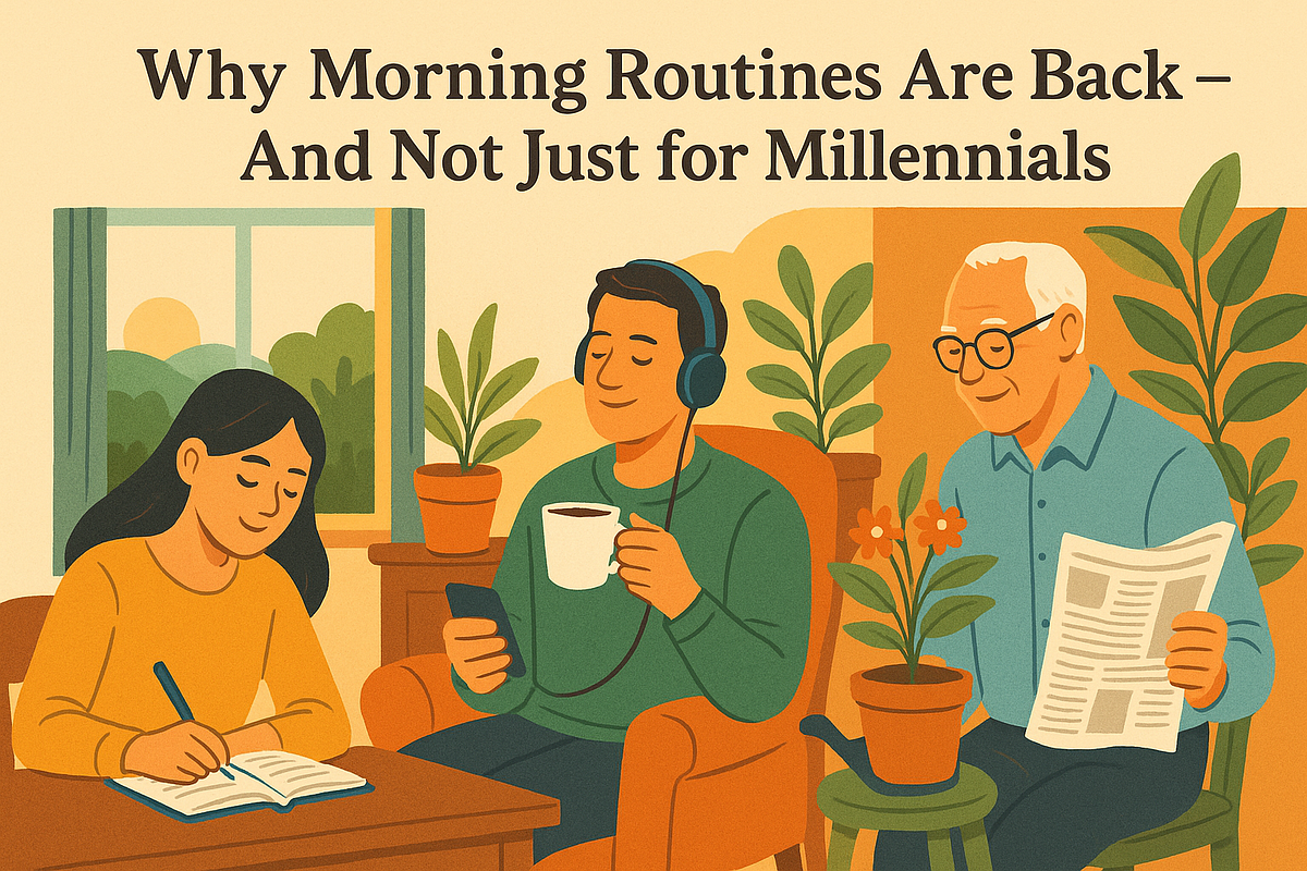 Why Morning Routines Are Back — and Not Just for Millennials | by Nor ...
