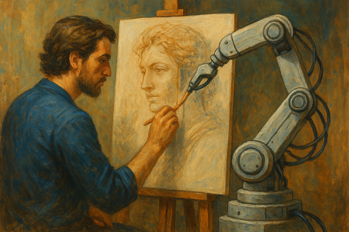 AI and Human Creativity: Threat?. AI isn’t replacing human creativity ...