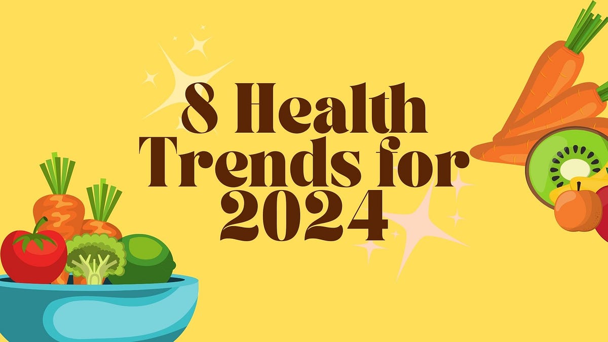 8 Health Trends for 2024. Health Trends That Constantly Evolve | by ...