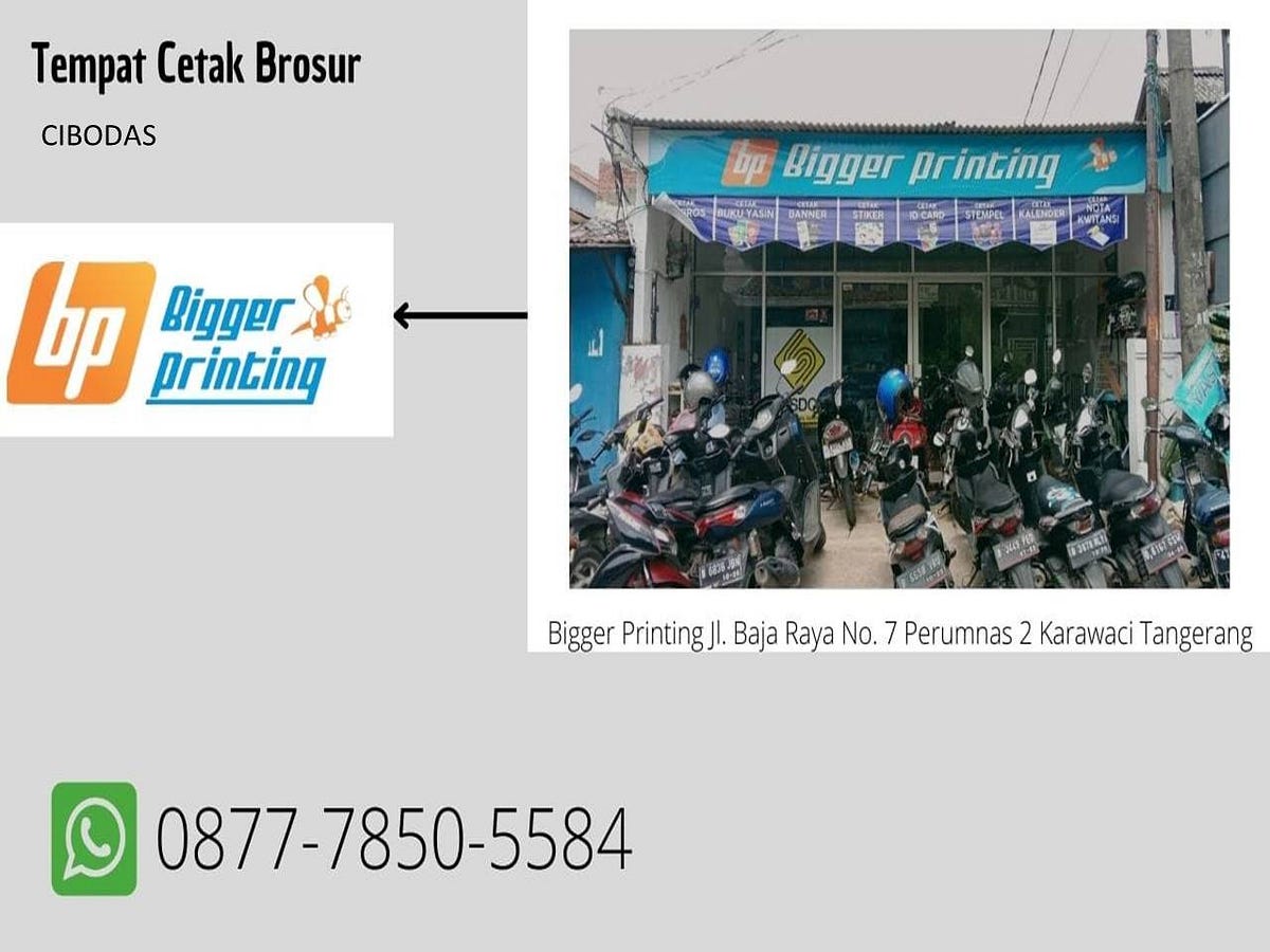HARGA TERJANGKAU, Wa./Call. 0877–7850–5584, Tempat Buat Brosur di Cibodas Tangerang ...