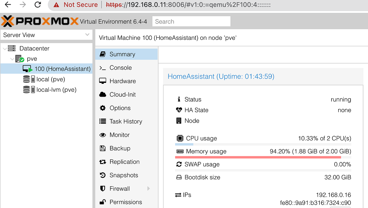 在 Proxmox VE (PVE)中修改 IP Address 為 Static 及取得虛擬機 IP | by 春麗 S.T.E.M. | 彼得潘的 Swift iOS / Flutter ...