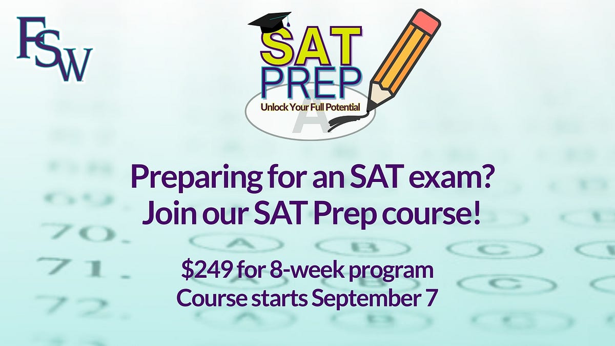 SAT Prep Course. Worried about qualifying for Bright… | by Florida ...