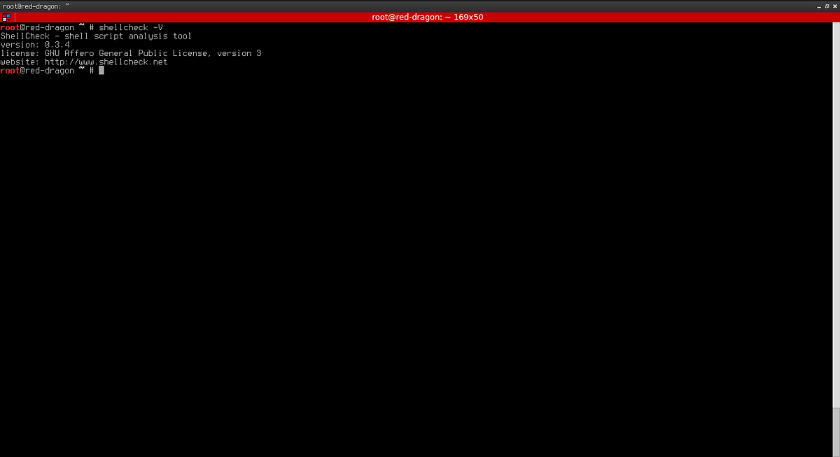 ShellCheck. Error checking, and cleaning up useless… | by Omega ...