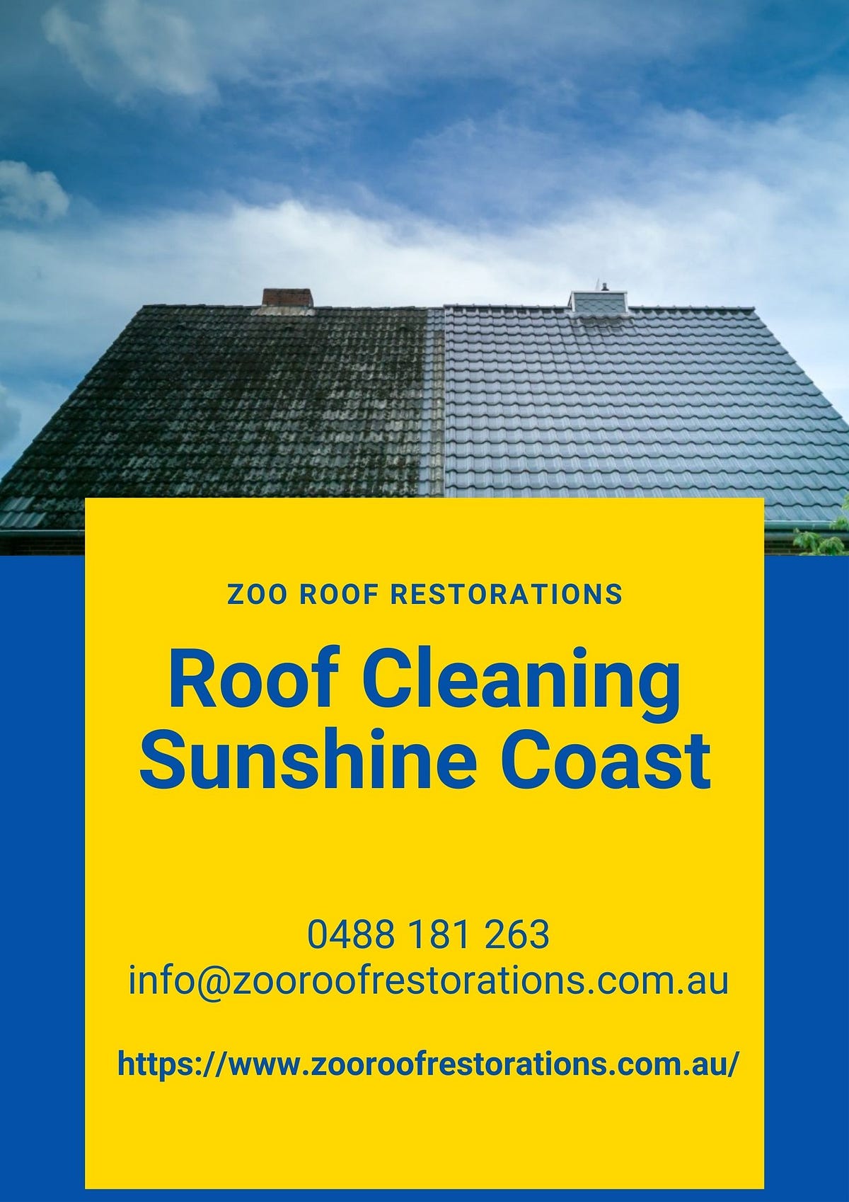 Roof Cleaning Sunshine Coast - Zoo Roof Restorations - Medium