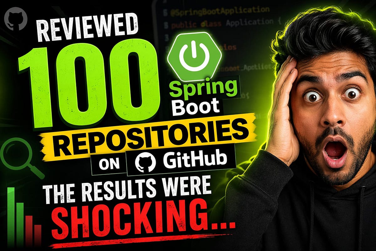 Reviewed 100 Spring Boot Repositories on GitHub — The Results Were ...