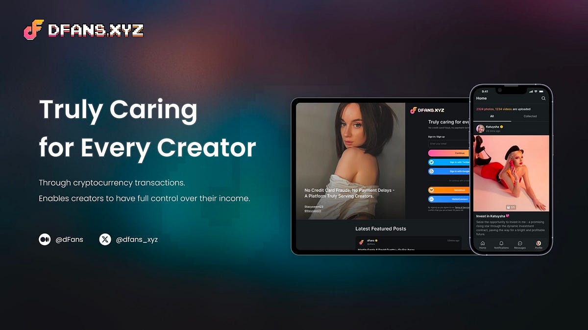 dFans vs. OnlyFans: A New Era of Creative Freedom and Financial Control ...