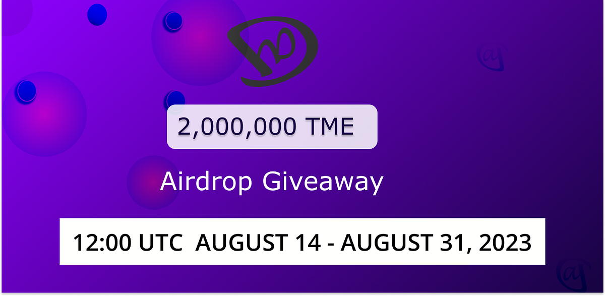 Community Airdrop & Bonus!!! | by Tomwere | Tomwere | Medium