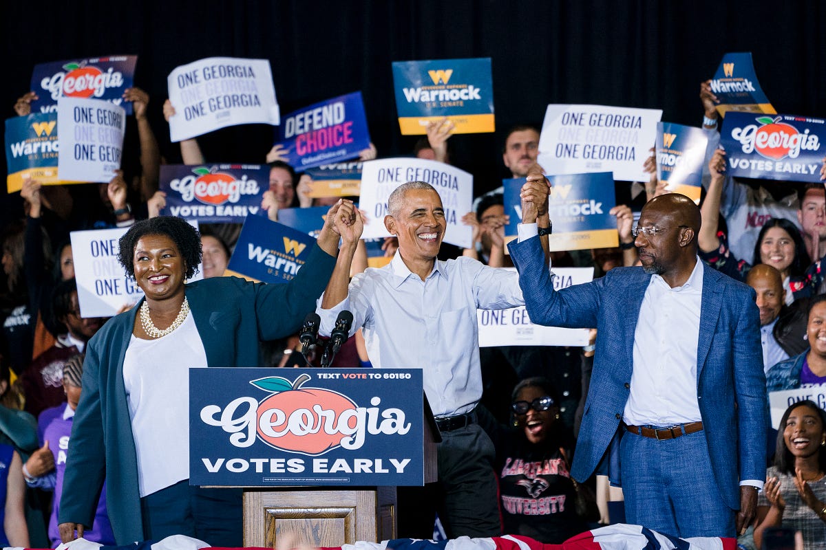Georgia: The Time to Vote is Now. “Because if enough of us make our ...