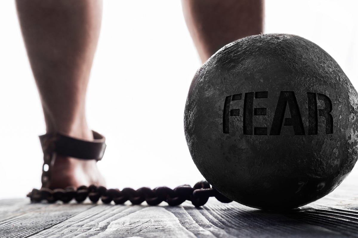 Living In Fear. Climb out of the hole and back into the… | by Caroline ...