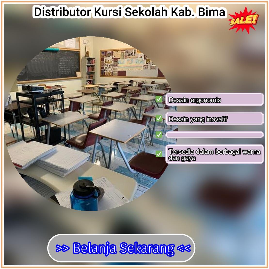 Distributor Kursi Sekolah Kab Bima - Kursikuliahchitose - Medium