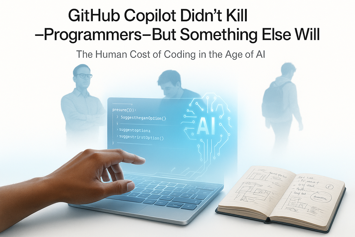 GitHub Copilot Didn’t Kill Programmers — But Something Else Will | by The Stateless Samurai ...