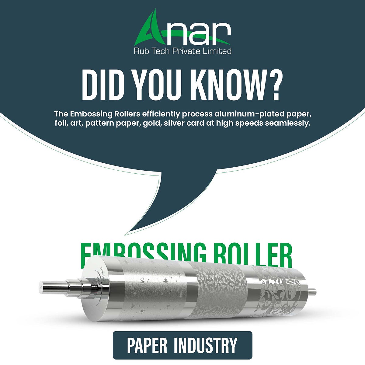 Precision Crafted Embossing Rollers for Superior Textures | by ...