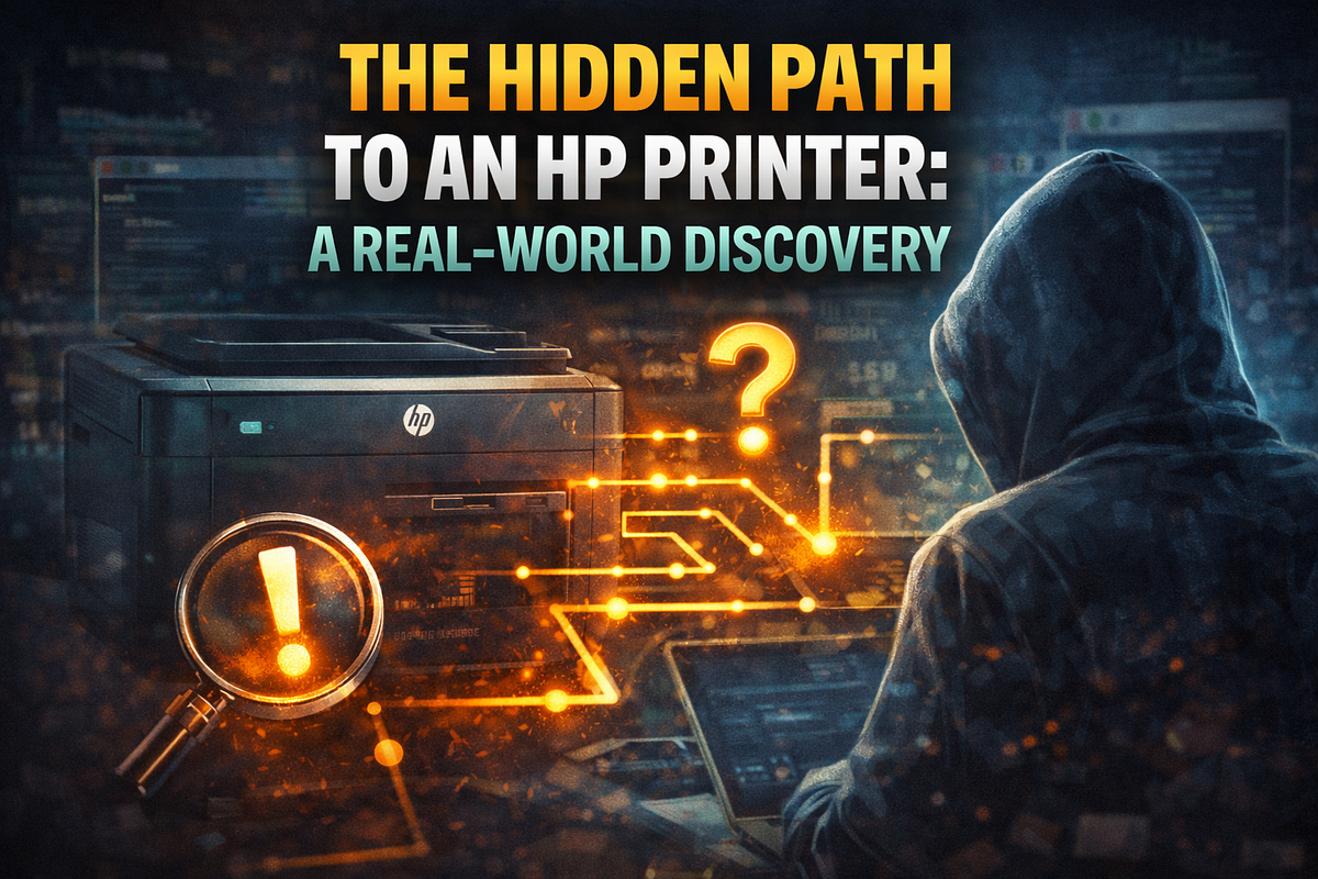 The Hidden Path to an HP Printer: A Real-World Discovery 🔍 | by Manav ...