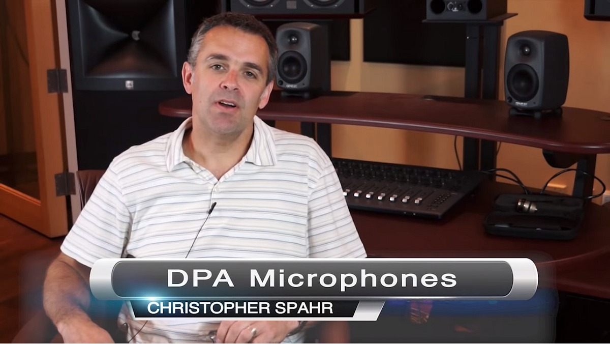 Christopher Spahr of DPA Microphones | Interview snippets from NAB BuZZ ...