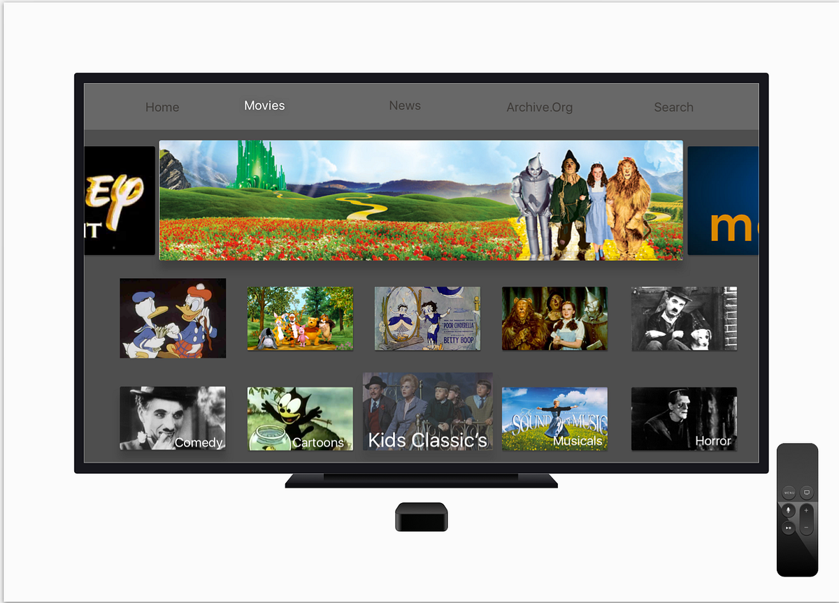 Interactive Design Portfolio: A Clickable Prototype For A Movie Player ...