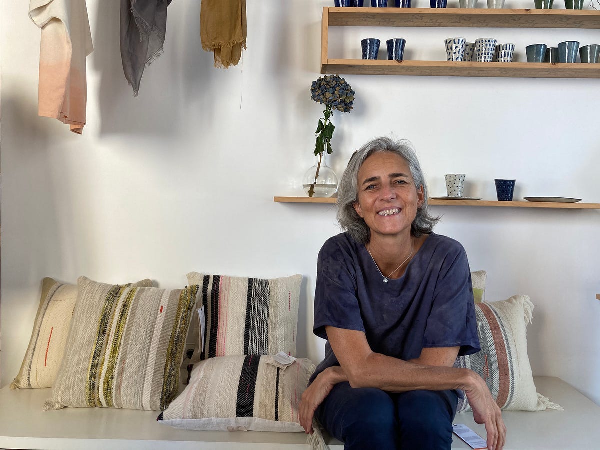 Interview with Tatiana Sarasa, founder of Open Studio 79, visual artist & natural dyer based in ...