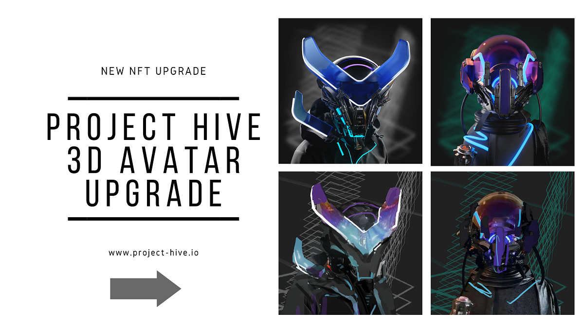 THE PROJECT HIVE 3D AVATAR UPGRADE | by uski 24 | Medium