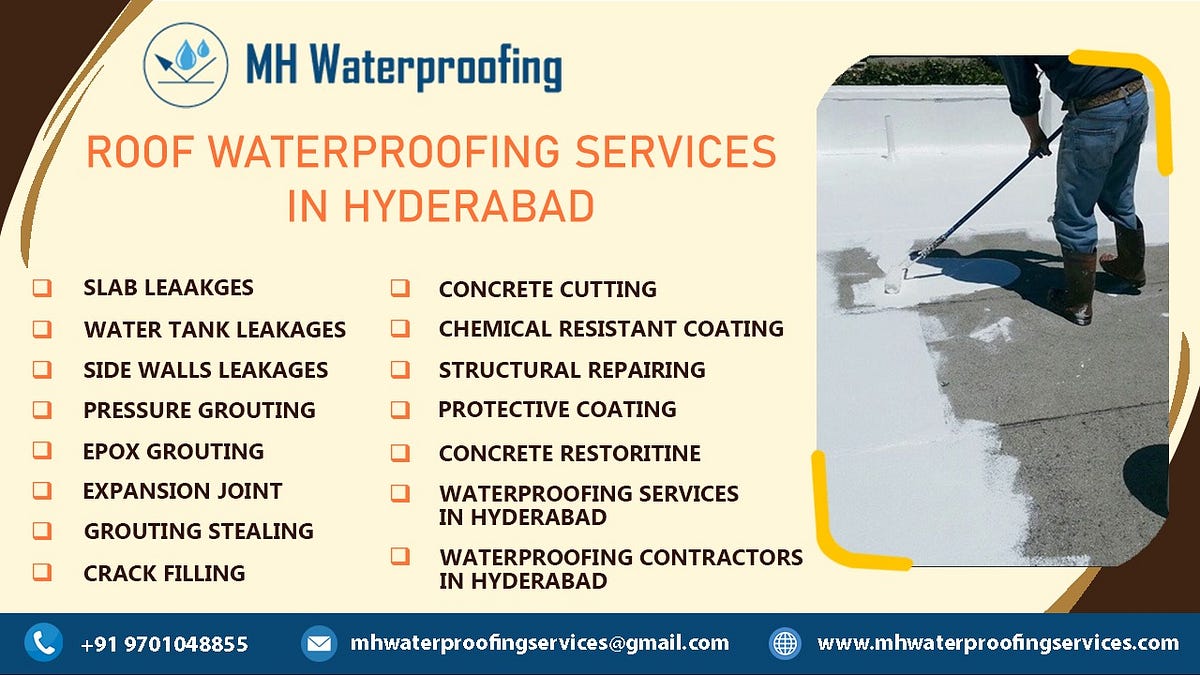 Roof Terrace Waterproofing Services | by Mhwaterproofingservices | Medium