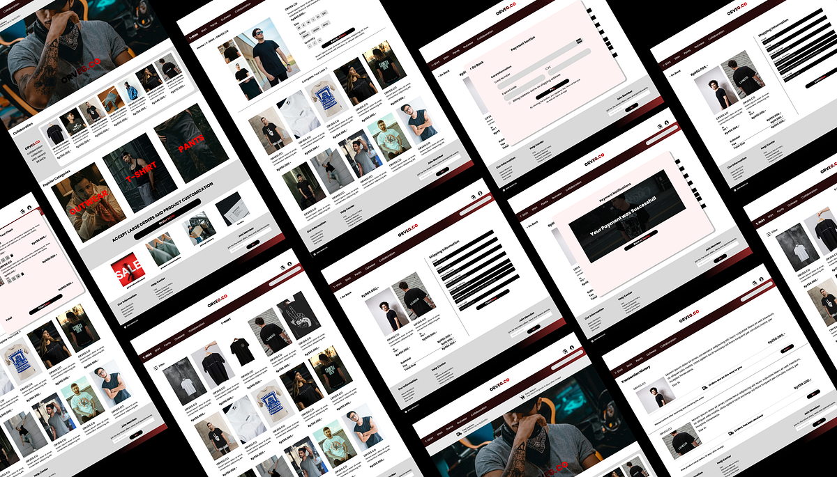 Case Study: Designing an E-Commerce Website (UI UX ORVEG.CO) | by ...