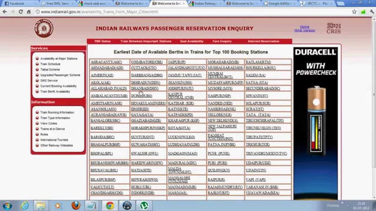 Indian Railway Pnr Status Check Indian Railway Pnr Status Online… By Railway Enquiry Medium