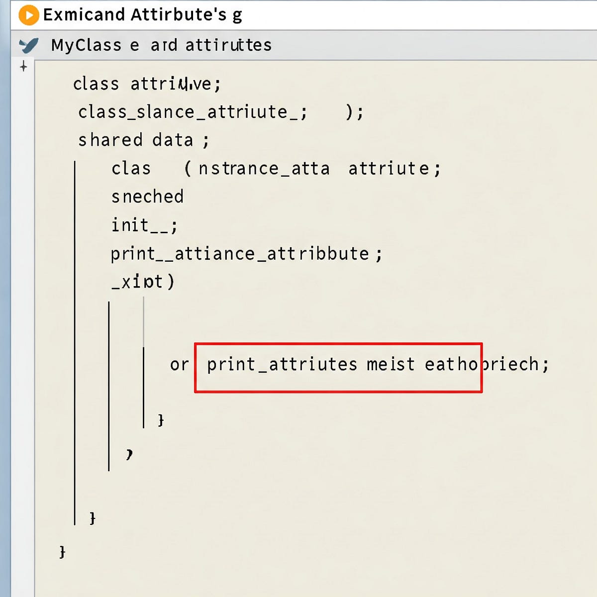 Class And Instance Attributes Object Oriented Programming Oop Is A 6551