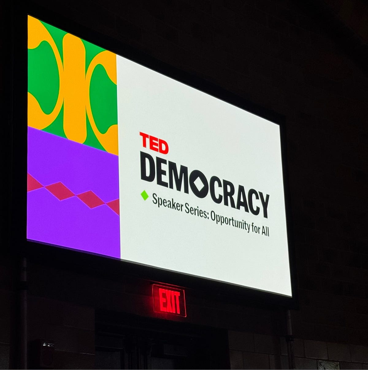 TED Democracy Highlights Pathways to Opportunity for All | by Andrew C ...