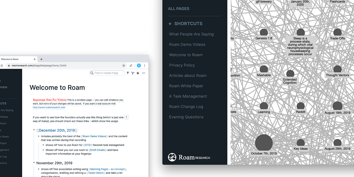 Is Roam Research The Next Big Tool By Francesco D Alessio Medium Is Roam Research The Next Big Tool By Francesco D Alessio Medium