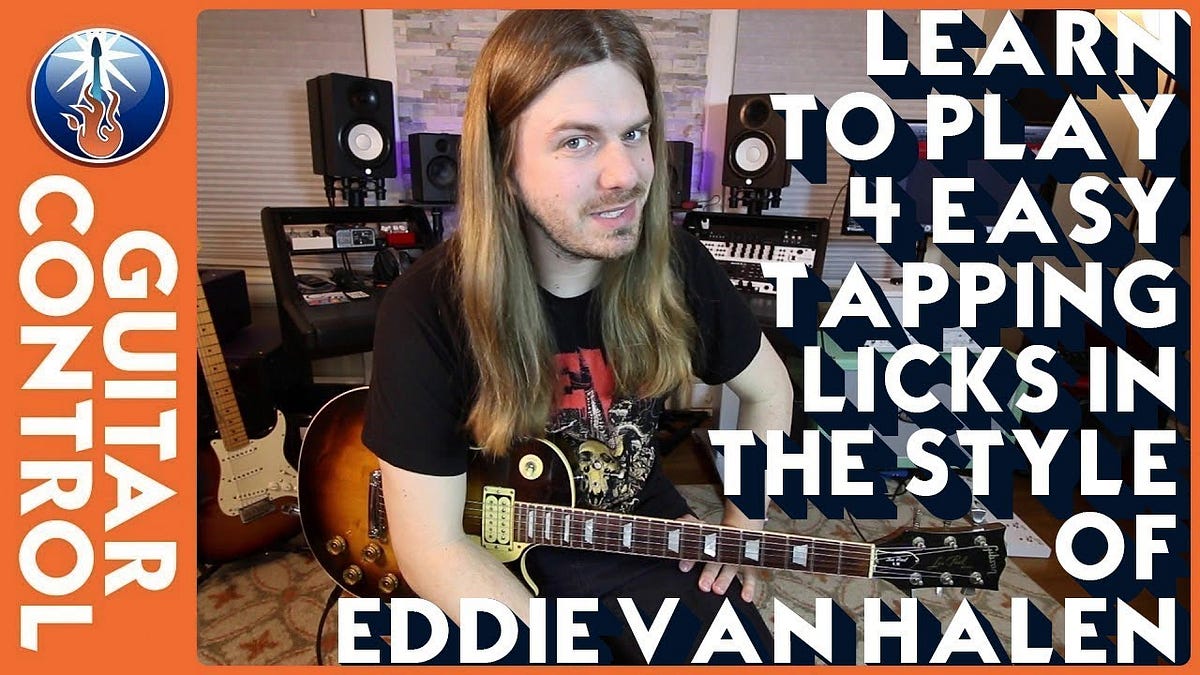 Learn to Play 4 Easy Tapping Licks in the Style of Eddie Van Halen | by ...