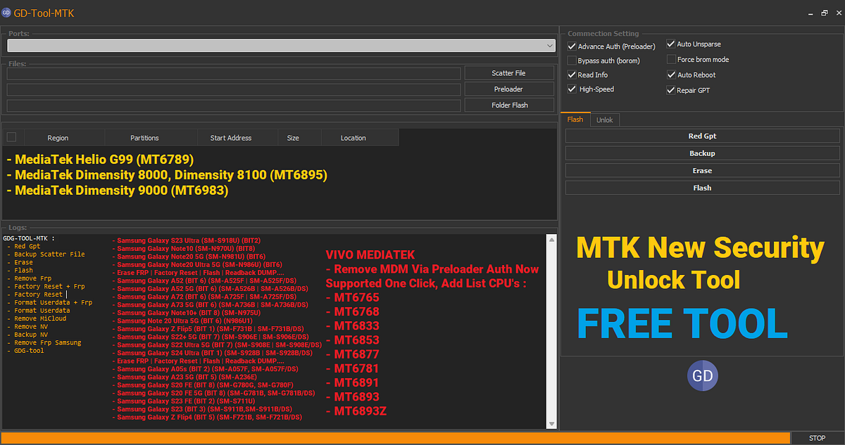 GDG TOOL MTK 2024 Free Download - GSM Crack Team - Medium