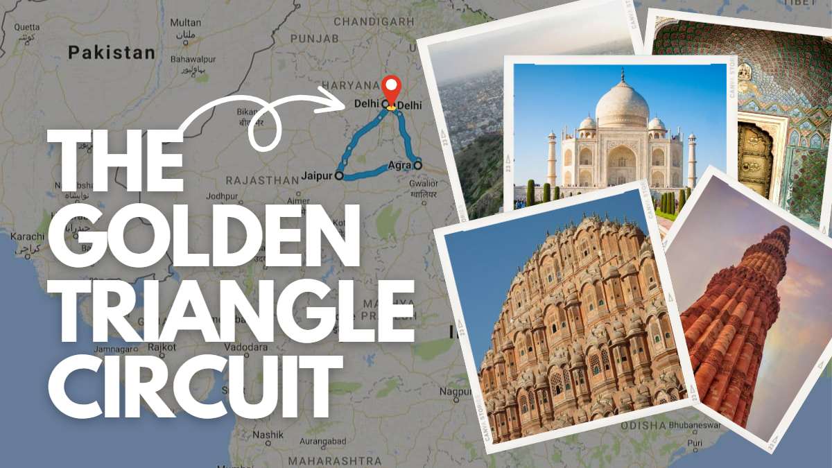 The Golden Triangle Circuit of India is a popular tourist route that ...