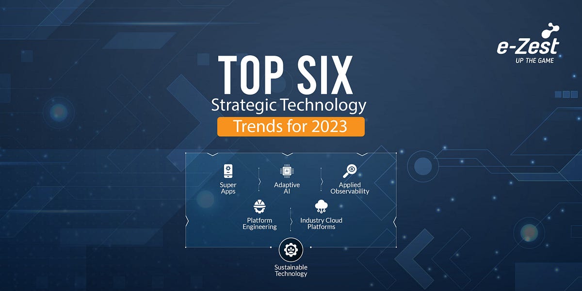 Top Six Strategic Technology Trends for 2023 - e-Zest Solutions - Medium