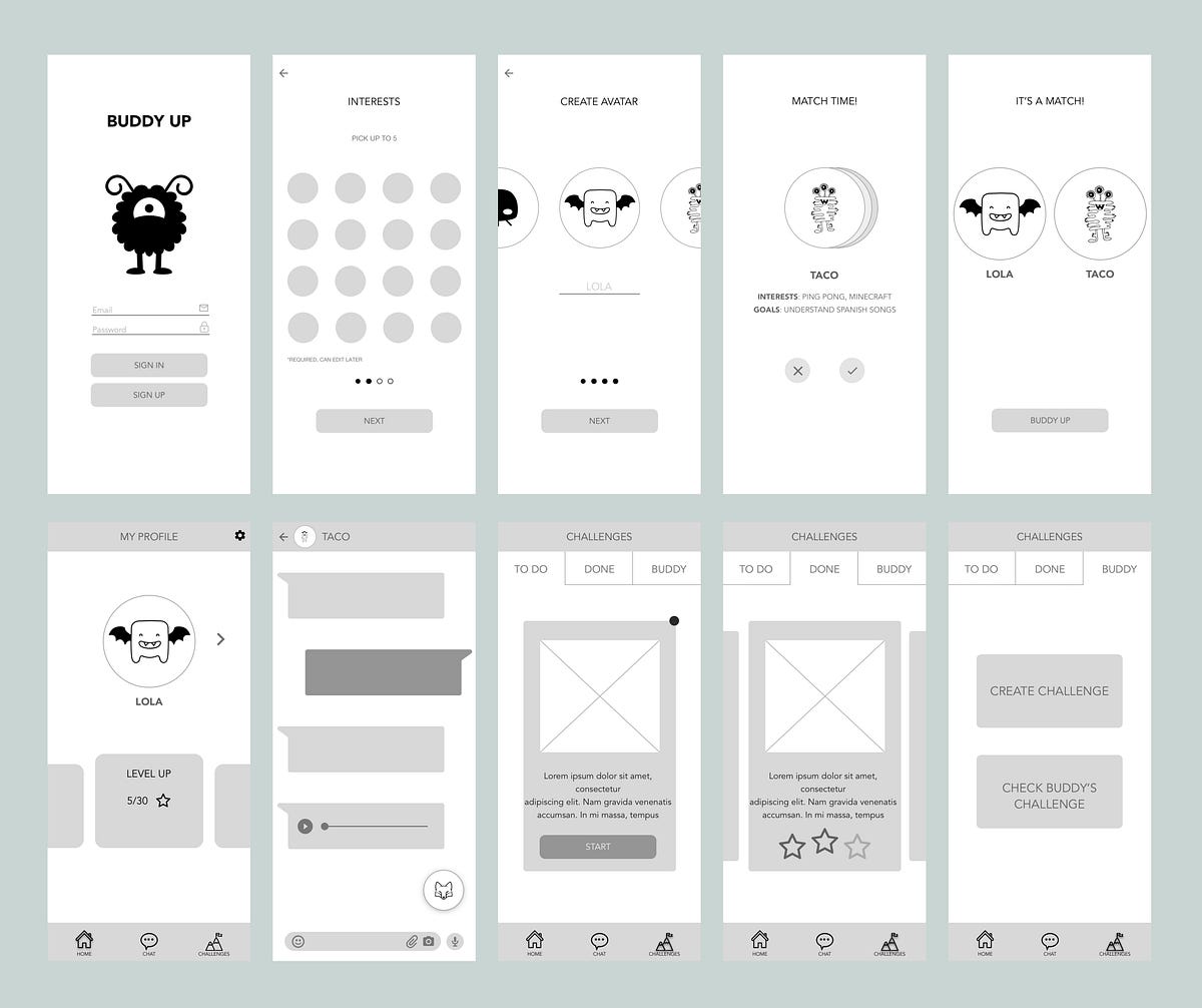 The Buddy Up app — Smart people Inc. project | by Rony Rom | Medium