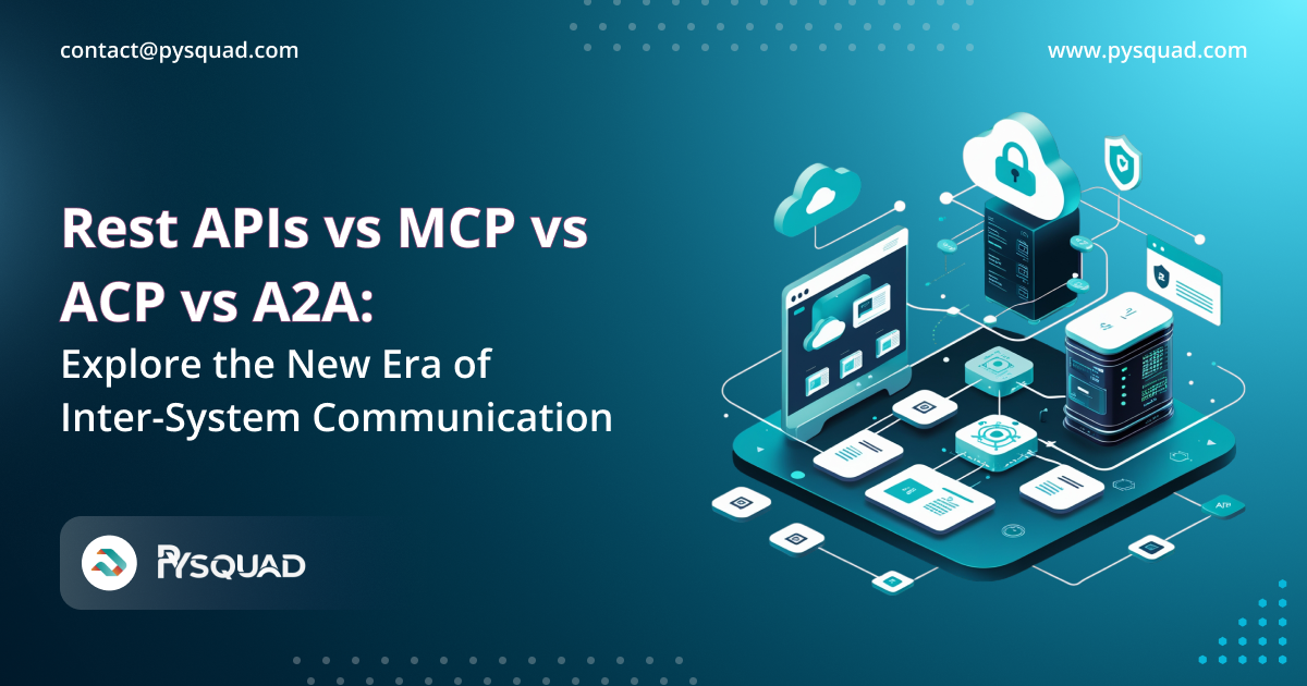 Rest APIs vs MCP vs ACP vs A2A: Explore the New Era of Inter-System Communication | by PySquad ...