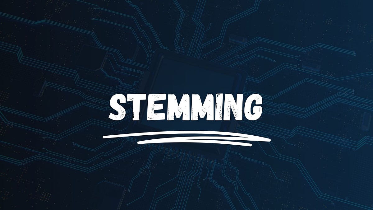 Stemming: The Magic of Simplifying Words for Machines | by A S M ...
