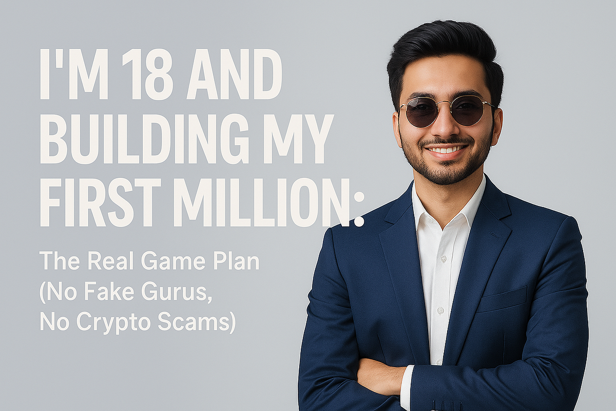 💥 I’m 18 and Building My First Million: The Real Game Plan (No Fake ...