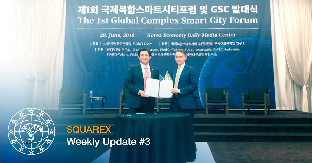 SQUAREX Weekly Update #3. Good news everyone! Here comes our… | by Squarex Platform | SQUAREX ...