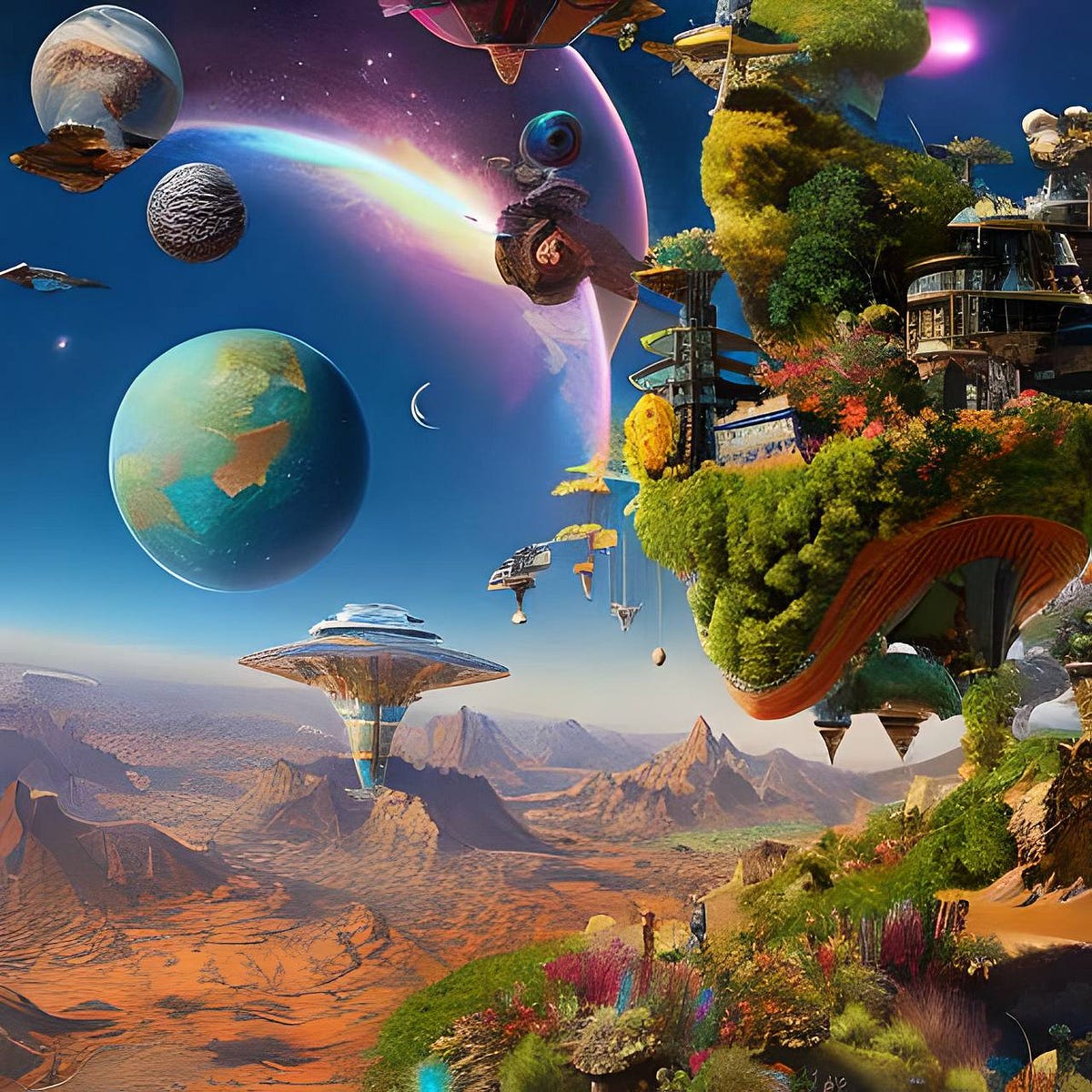 From Sci-Fi to Reality: A Look at Creating a Metaverse | by Galaxy of ...