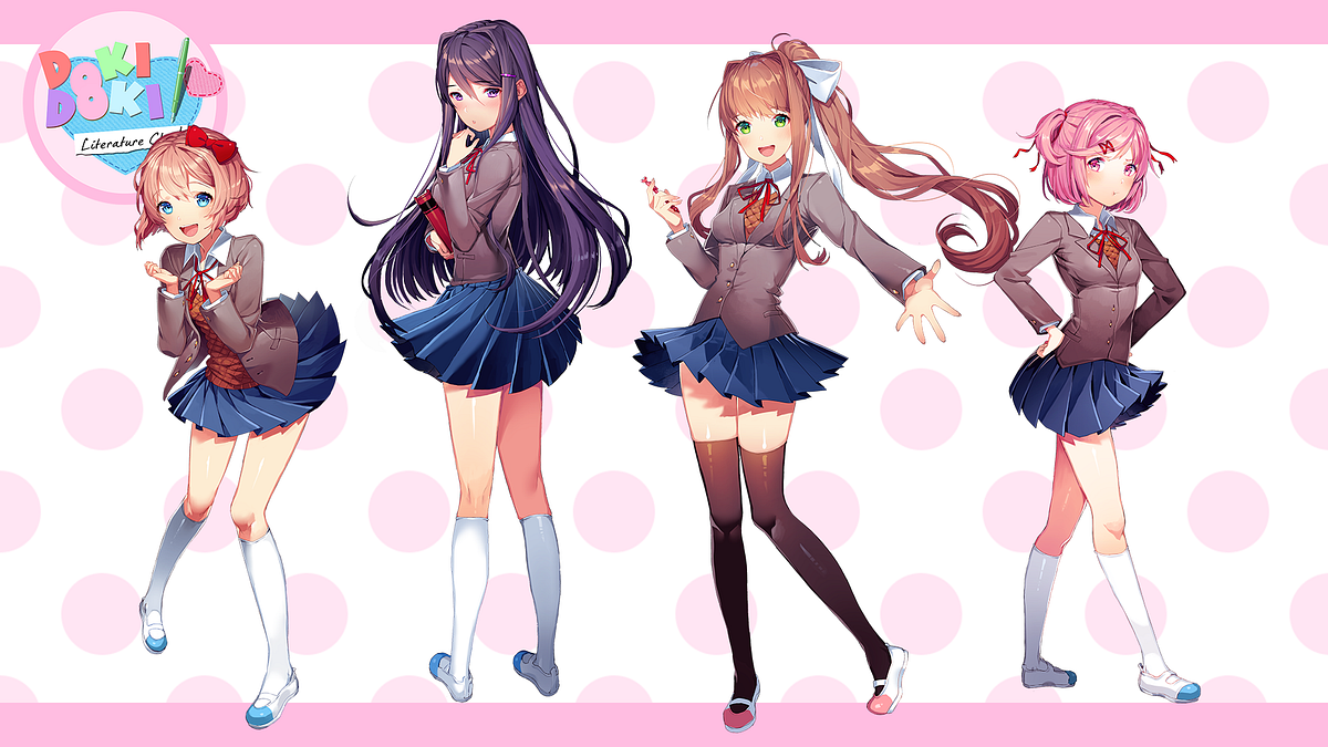 THE REVIEWS EPISODE 5: DOKI DOKI LITERATURE CLUB PART 1 | by ...