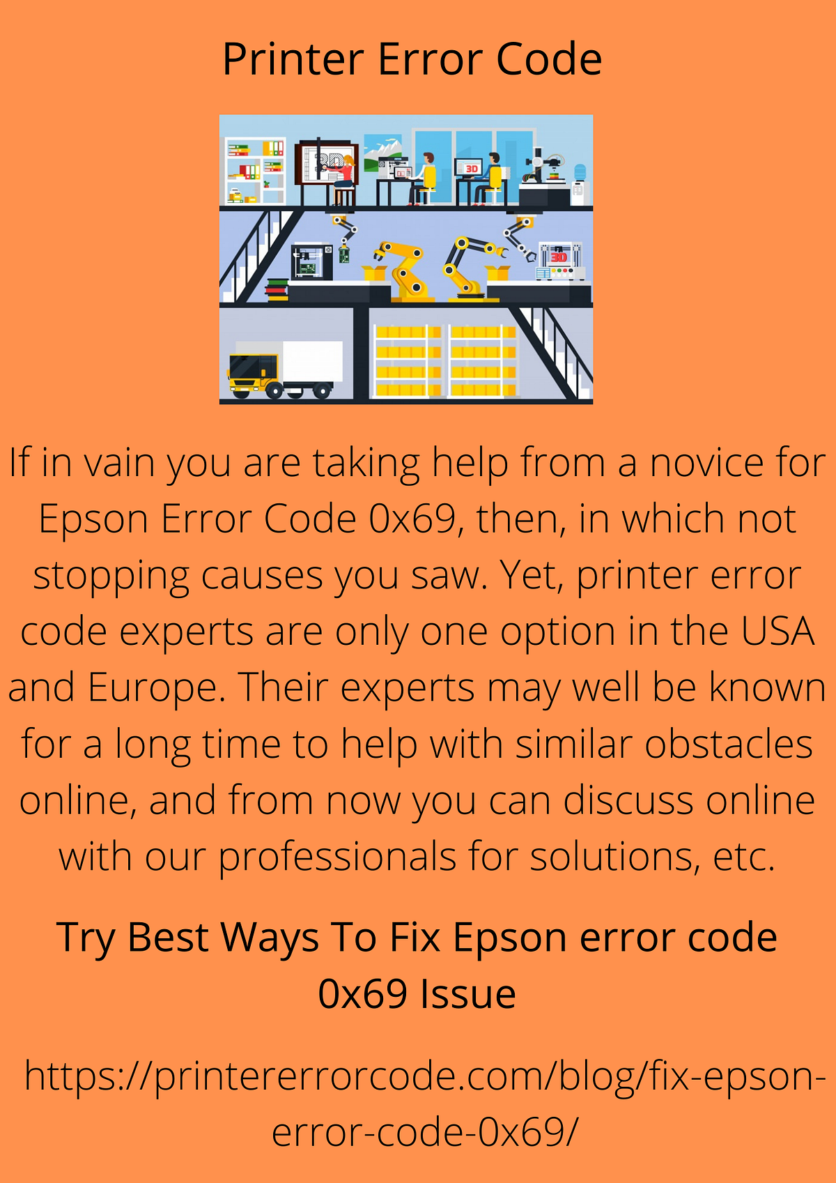Try Best Ways To Fix Epson Error Code 0x69 Issue Printererror Medium