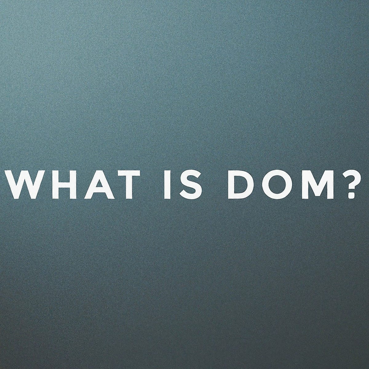 Introduction to the DOM — Document Object Model. | by Beatrice Pepple ...