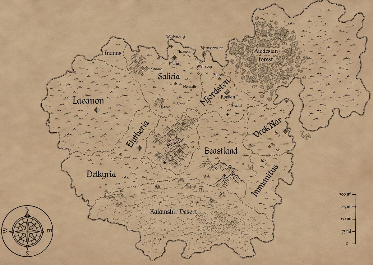 Awakening Traveler- Welcome to Salicia | by C.J. Haessly | Medium